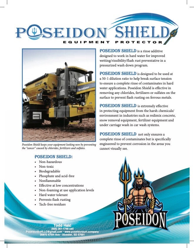 Poseidon SHIELD - 5 Gallon | POSEIDON LLC